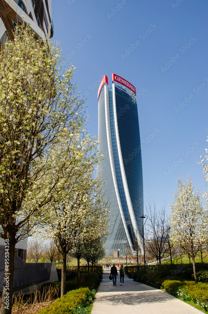 Generali Tower, Lo Storto, The Twisted One is a skyscraper of Milan ...