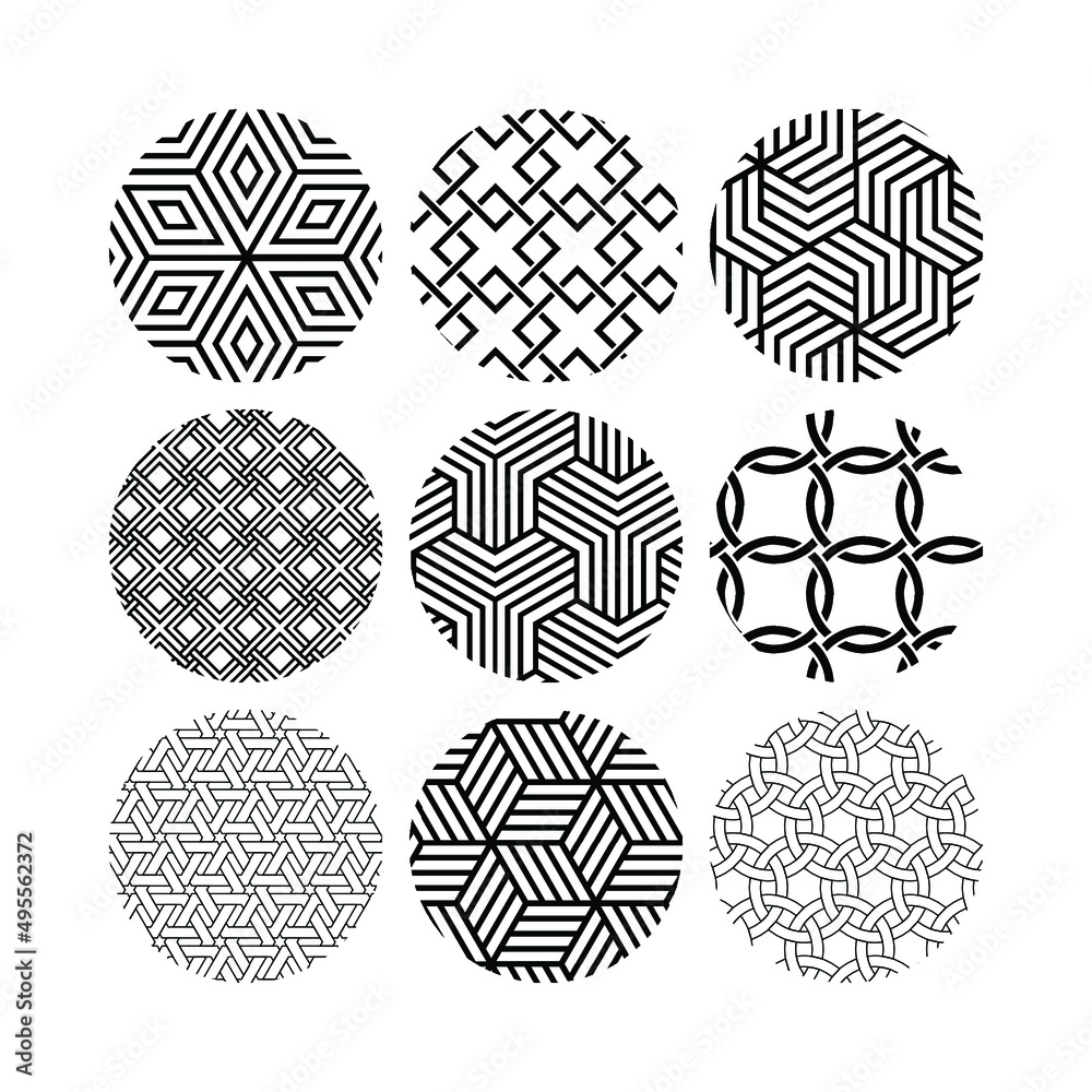Textile Design Pattern Repeat