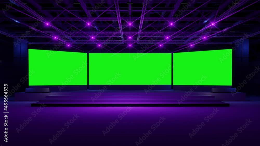 Motion Empty stage Design for mockup and Corporate identity,Display ...