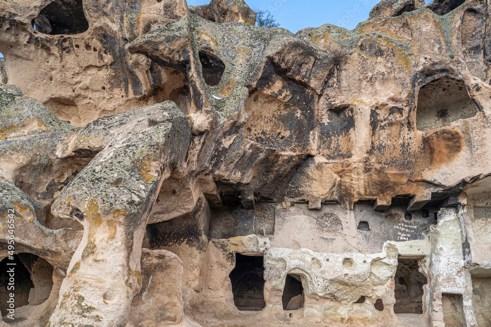 Midas Monument of Phrygian King Yazılıkaya which is located in the ...