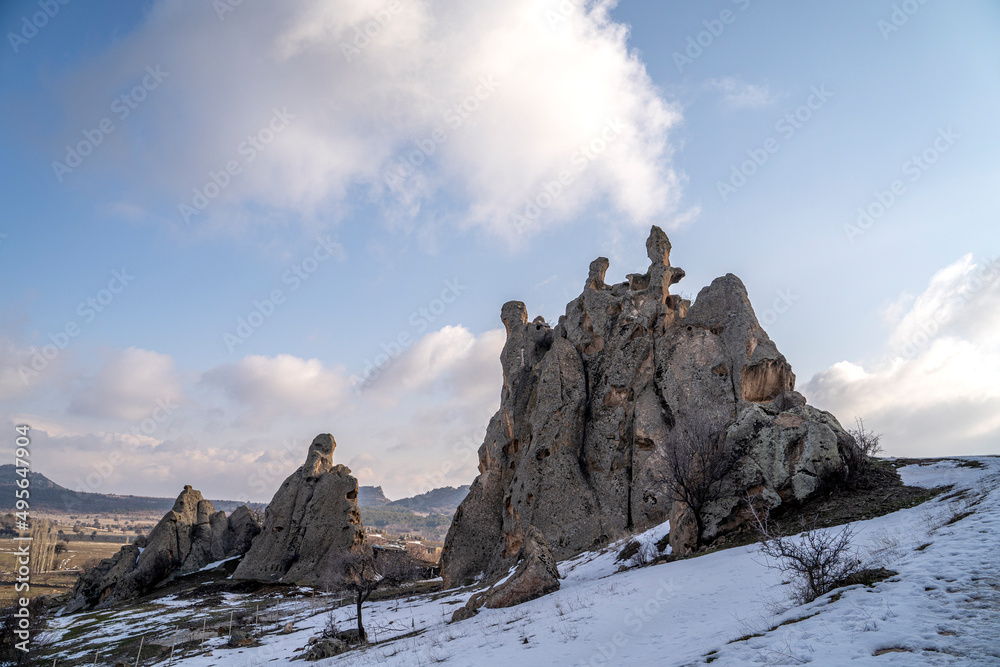 Midas Monument of Phrygian King Yazılıkaya which is located in the ...