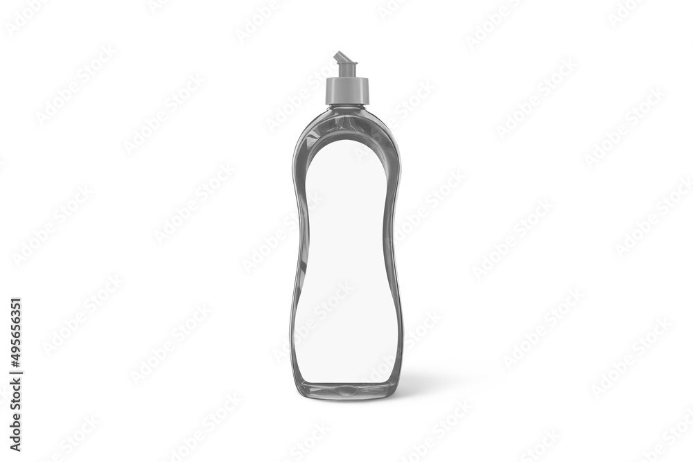 Blank Dish soap container design, dishwashing detergent bottle with ...