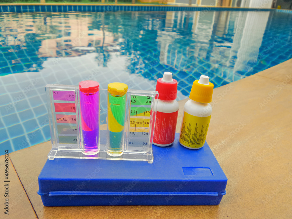 Service and maintenance of the pool.Check the PH of the pool.Liquid ...