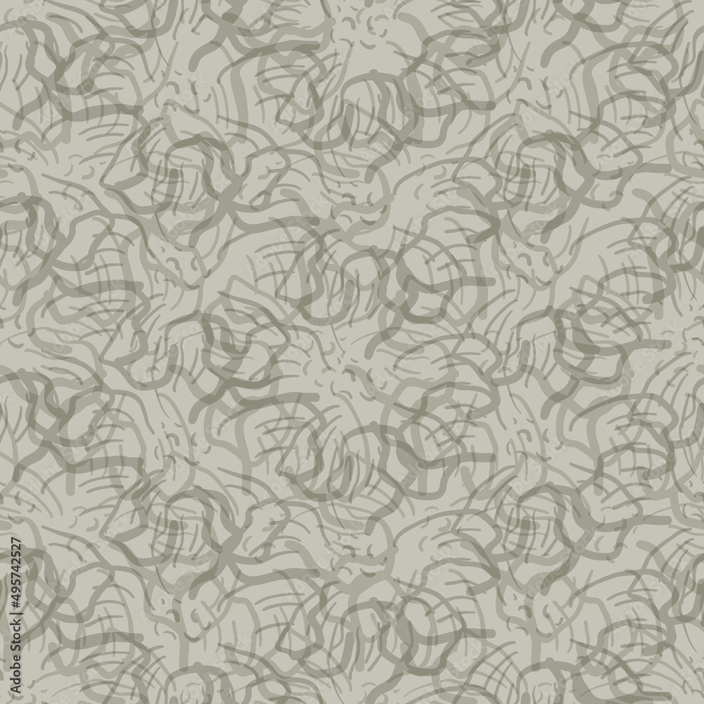 Abstract wild meadow flower weave texture seamless vector pattern ...