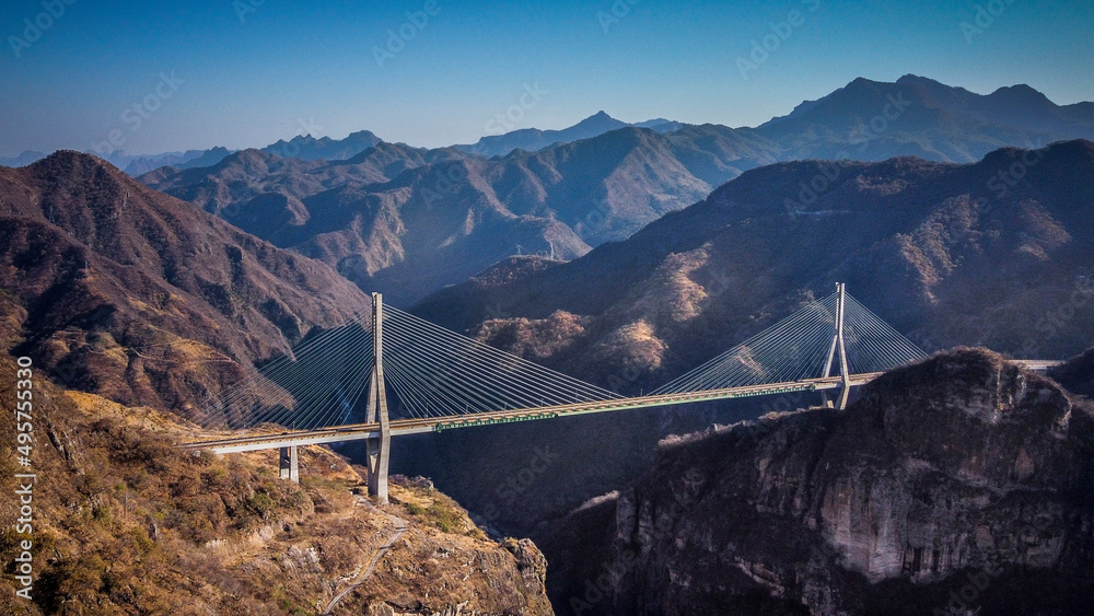 Puente Baluarte Sinaloa Durango Stock Photo | Adobe Stock