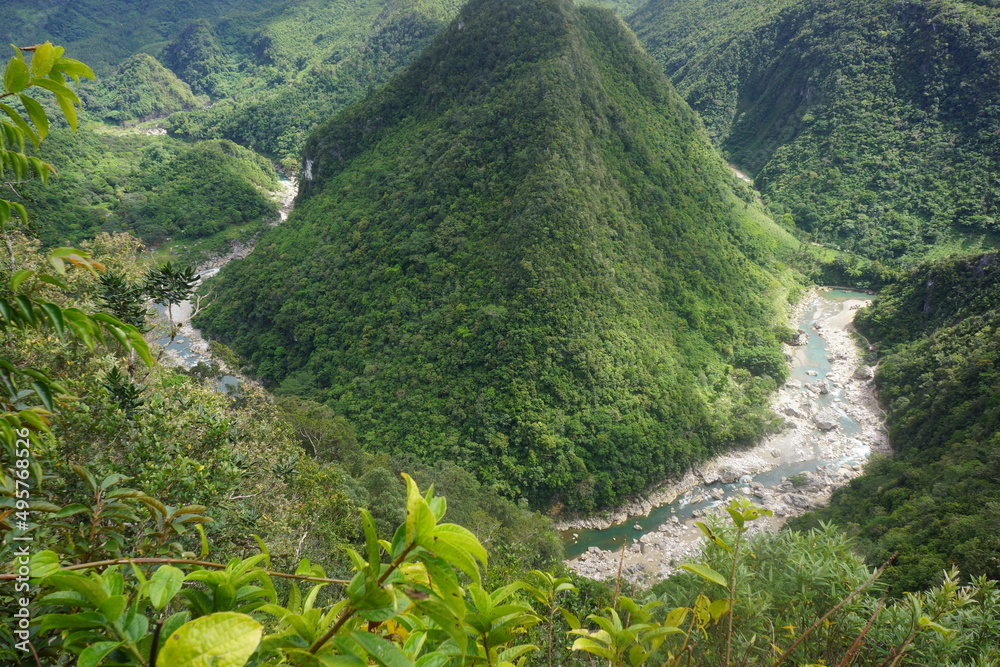 tinipak area of agos river tanay rizal from heart peak mount daraitan ...