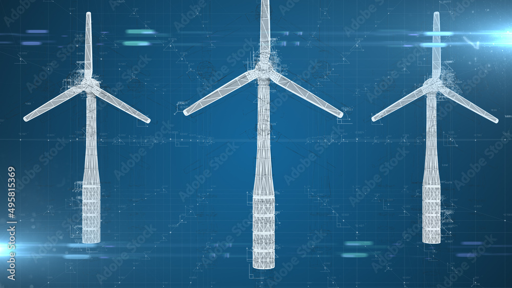 Wind turbine windmill alternative renewable energy engineering design ...