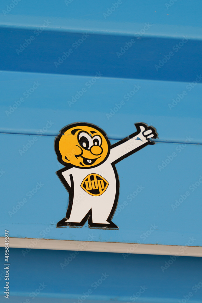 DDP logo sign exclusively feminine store ready to wear brand Stock ...