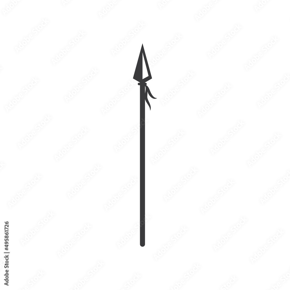 Fotografía Spear logo and symbol, AWK studio | Posters.es