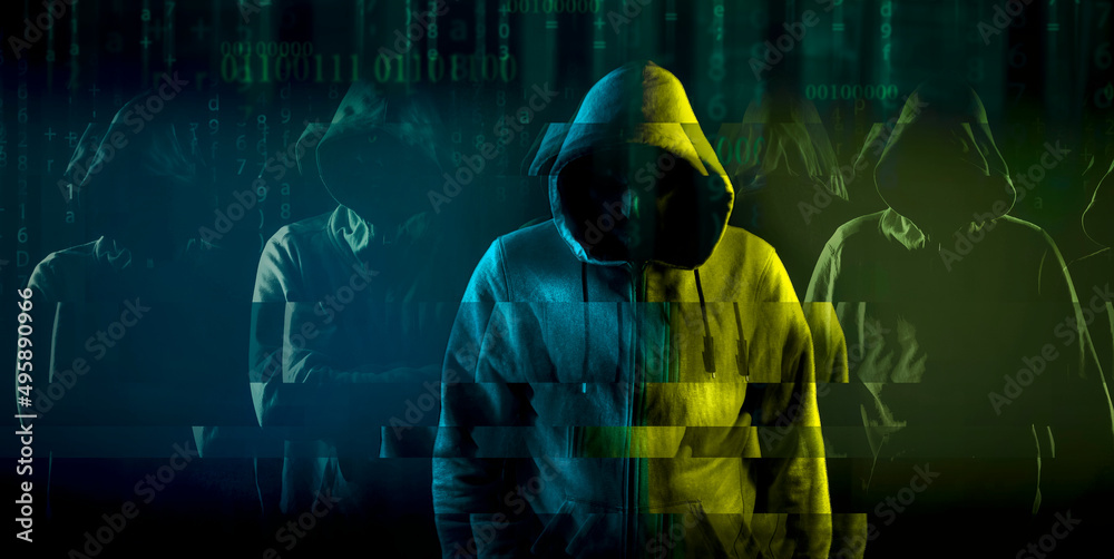 anonymous hackers in cyber war against Russia over Ukraine concept ...