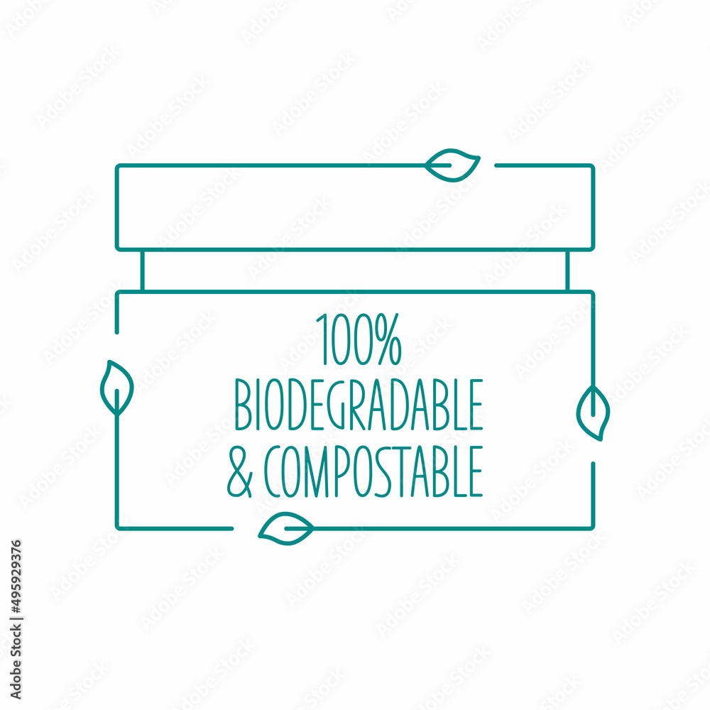 Biodegradable and compostable plastic cosmetic bottle - eco packaging ...