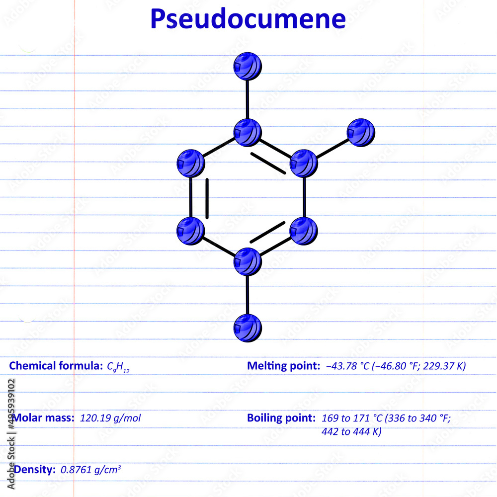 1,2,4-Trimethylbenzene, also known as pseudocumene, is an organic ...