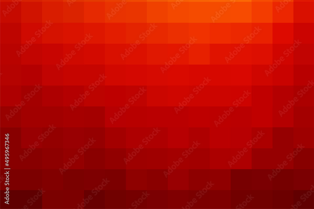 Gradient red background. Geometric texture of light red squares ...