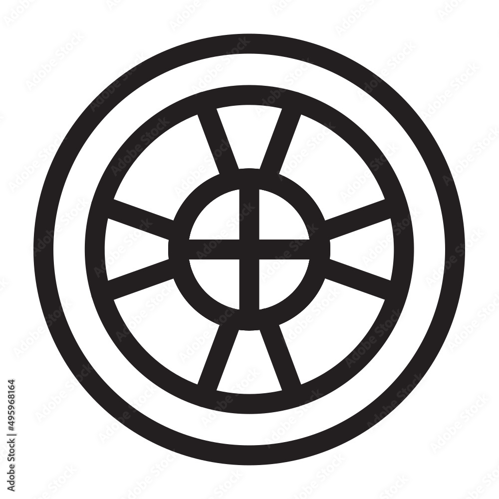 wheel Stock Vector | Adobe Stock