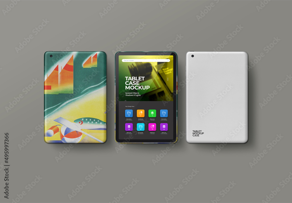 Tablet Mockup Case Mini Stock Template | Adobe Stock