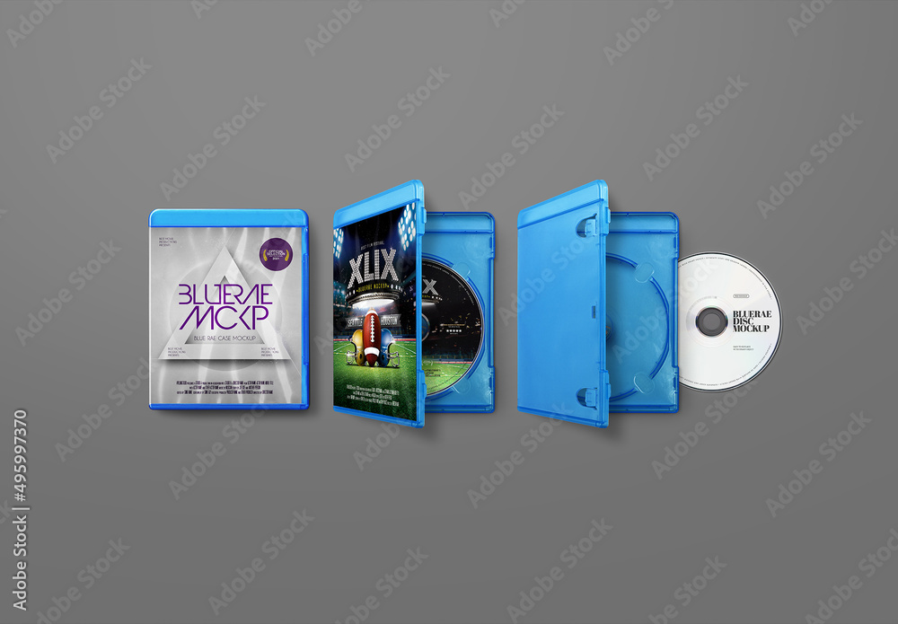 Disc Case Mockup Stock Template | Adobe Stock