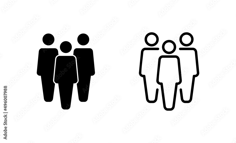 people icon vector. person sign and symbol. User Icon vector Stock ...