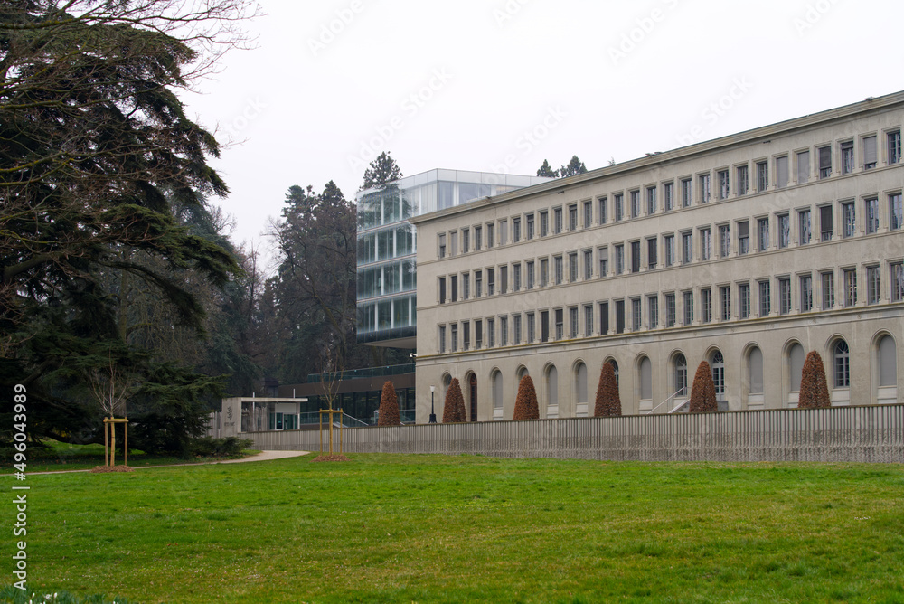 Headquarters of the World Trade Organization (WTO) located at Centre ...