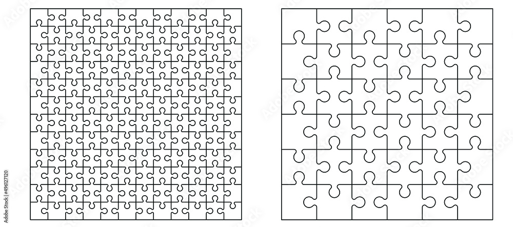 Autism Puzzle Piece Template