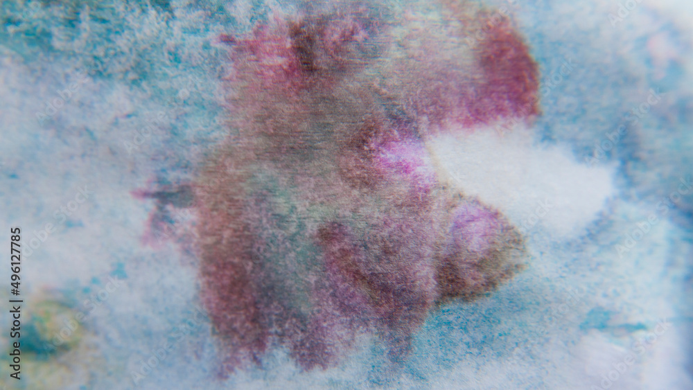 Manchas de color difuminadas sobre papel Stock Photo | Adobe Stock