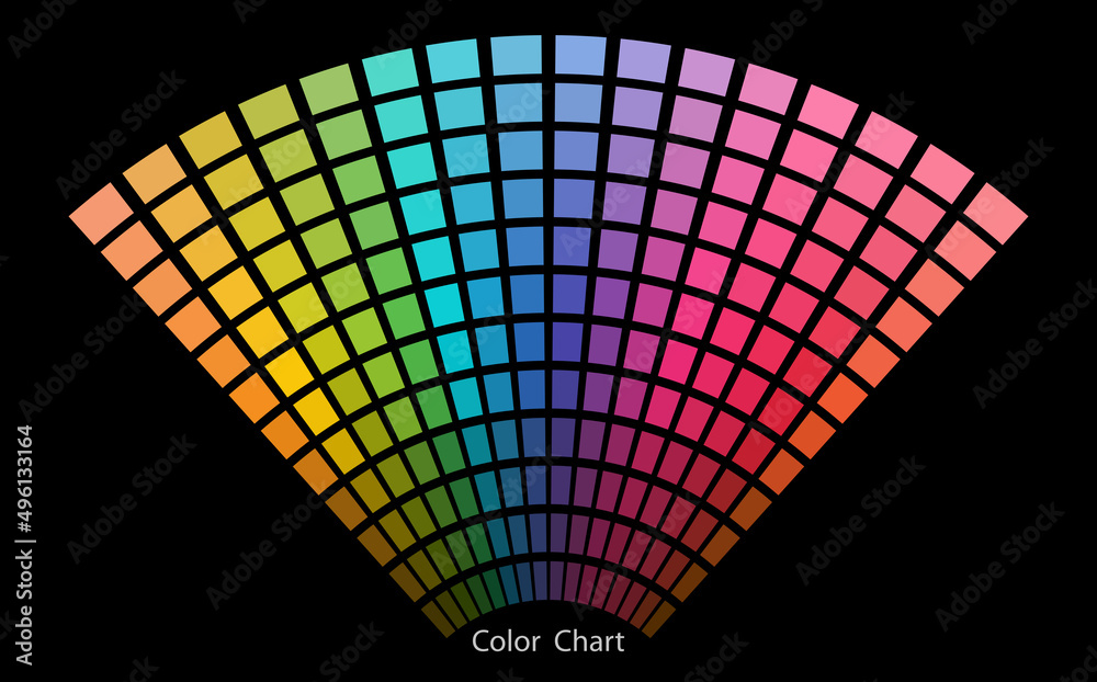 color chart designer tool texture pattern background. Color palette ...