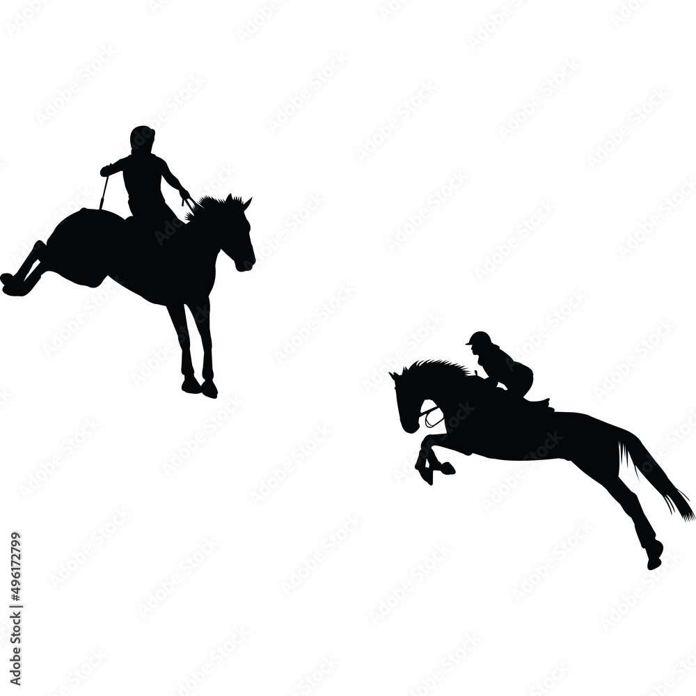 Team Chasing Silhouette Vector Stock Vector | Adobe Stock