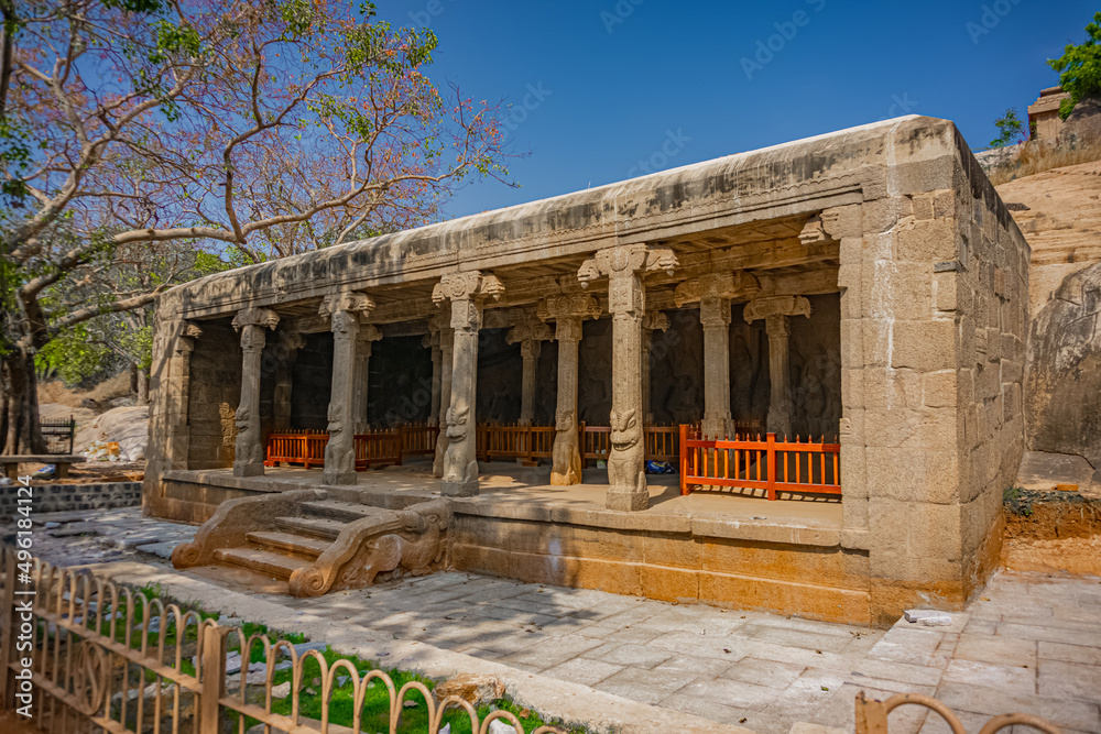 Exclusive Monolithic Rock Carved- Krishna Mandapam is UNESCO's World ...