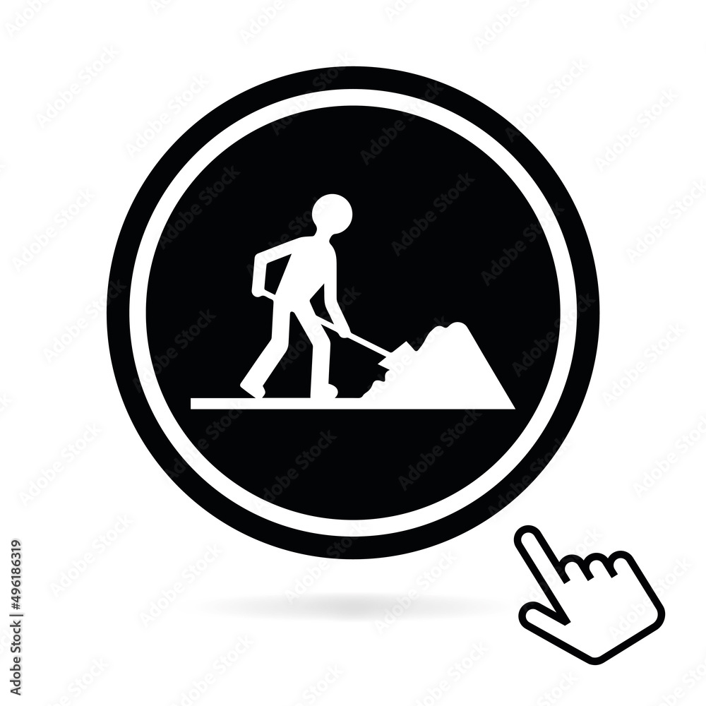 Logo travaux. Stock Vector | Adobe Stock