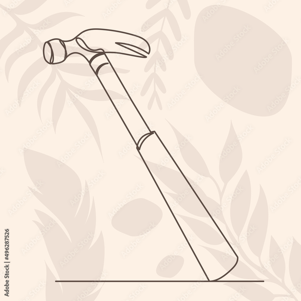 Rock Hammer Drawing