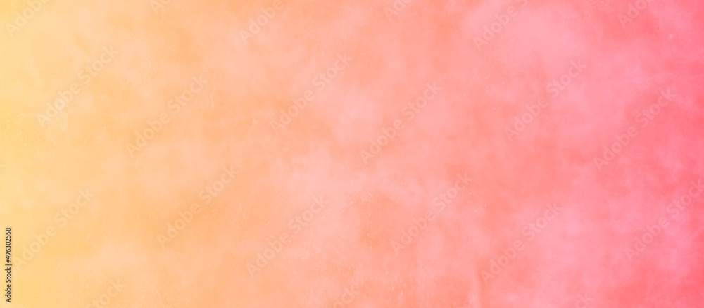 Abstract hand drawing seamless watercolor background. Yellow orange and ...