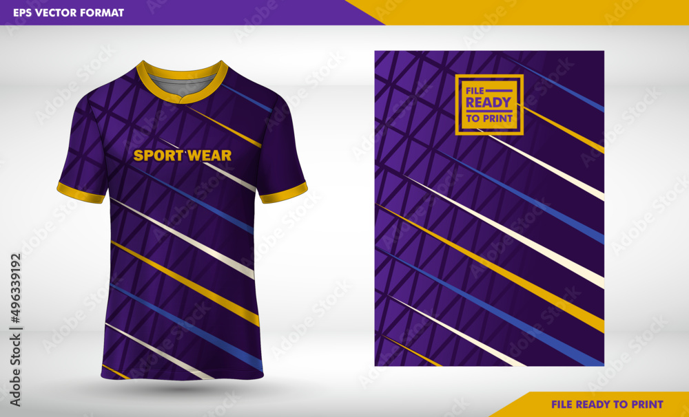 Triangle design sportwear, jersey line texture, Sport shirt template ...