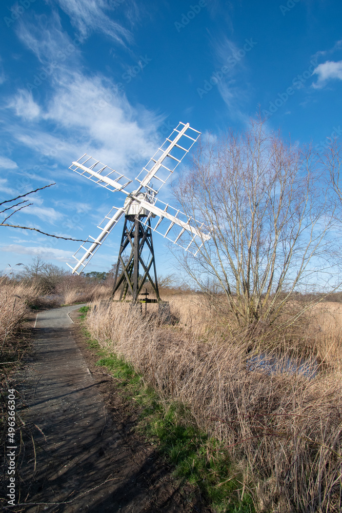 Boardman's Windmill; a drainage pump located by the River Ant at How ...
