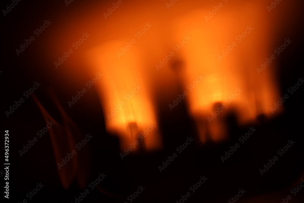 Overlay light effect for photo and mockups. Colored Film Burn Light ...