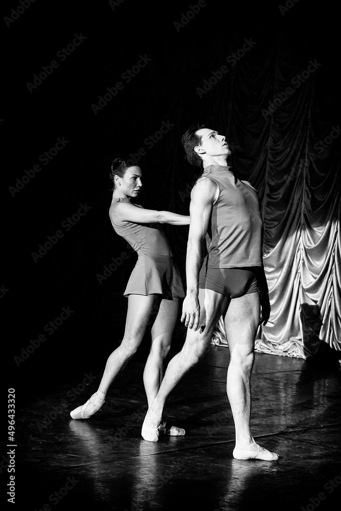 bright and fascinating emotions of ballet dancers' performances with ...