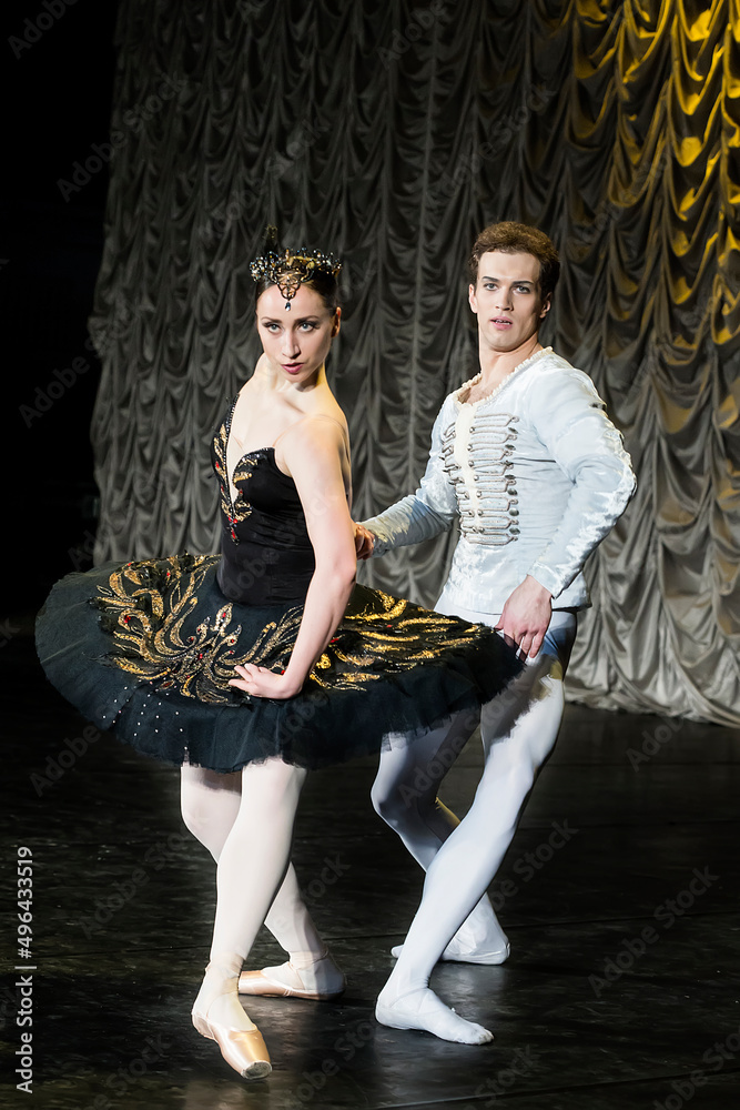 bright and fascinating emotions of ballet dancers' performances with ...