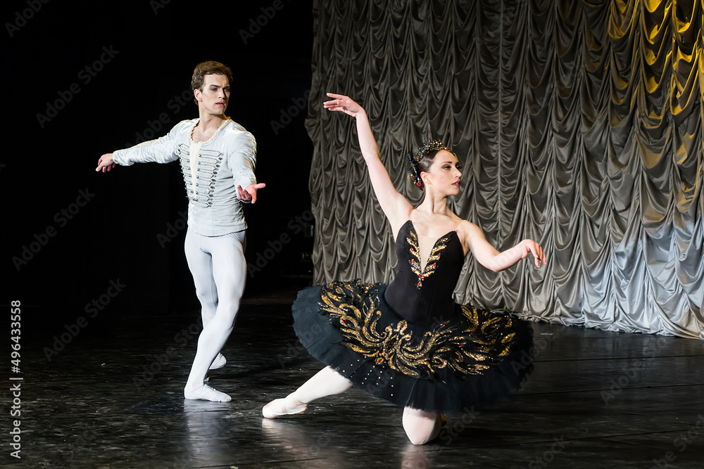 bright and fascinating emotions of ballet dancers' performances with ...
