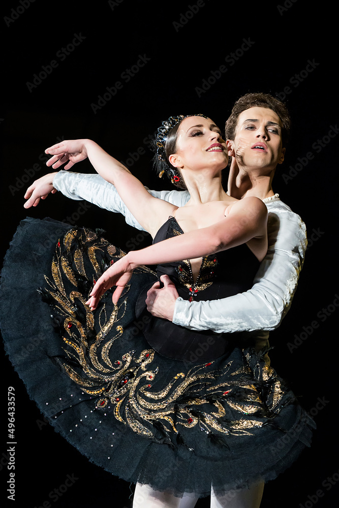 bright and fascinating emotions of ballet dancers' performances with ...