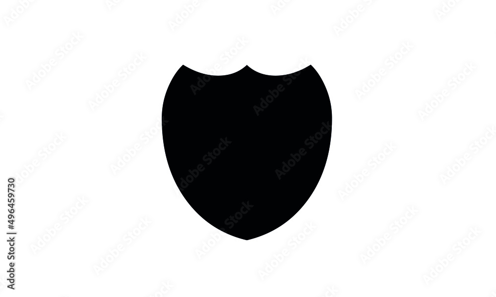 Letter Initial Shield Protection Vector Logo Design Stock Vector ...