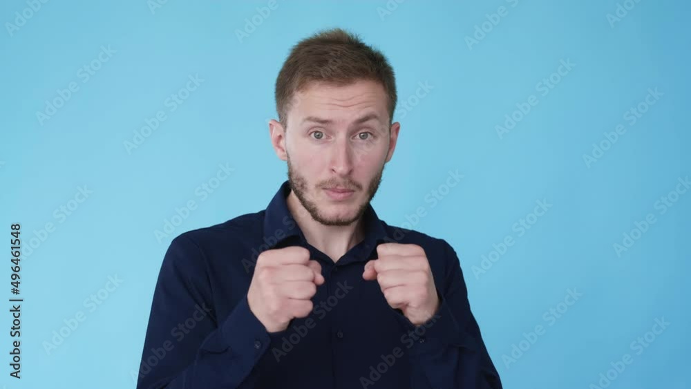 Fight threat. Angry attack. Strength violence. Boomerang motion ...