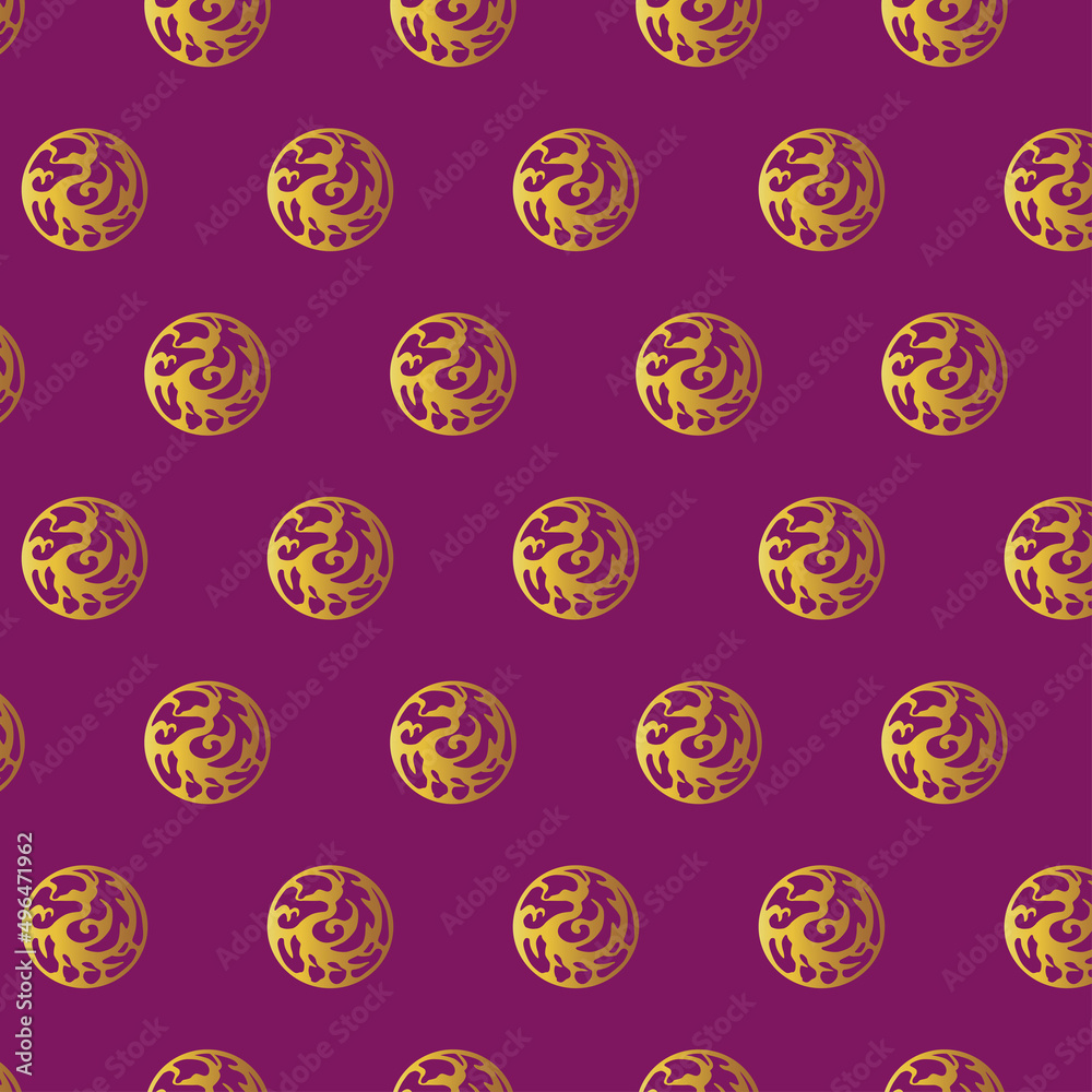 Korean traditional pattern Vector illustration, korean old patterns ...