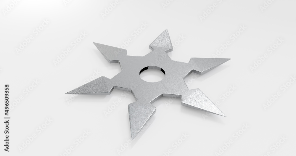 3D rendering illustration of shuriken ninja stars for web and print ... 3D rendering illustration of shuriken ninja stars for web and print ...