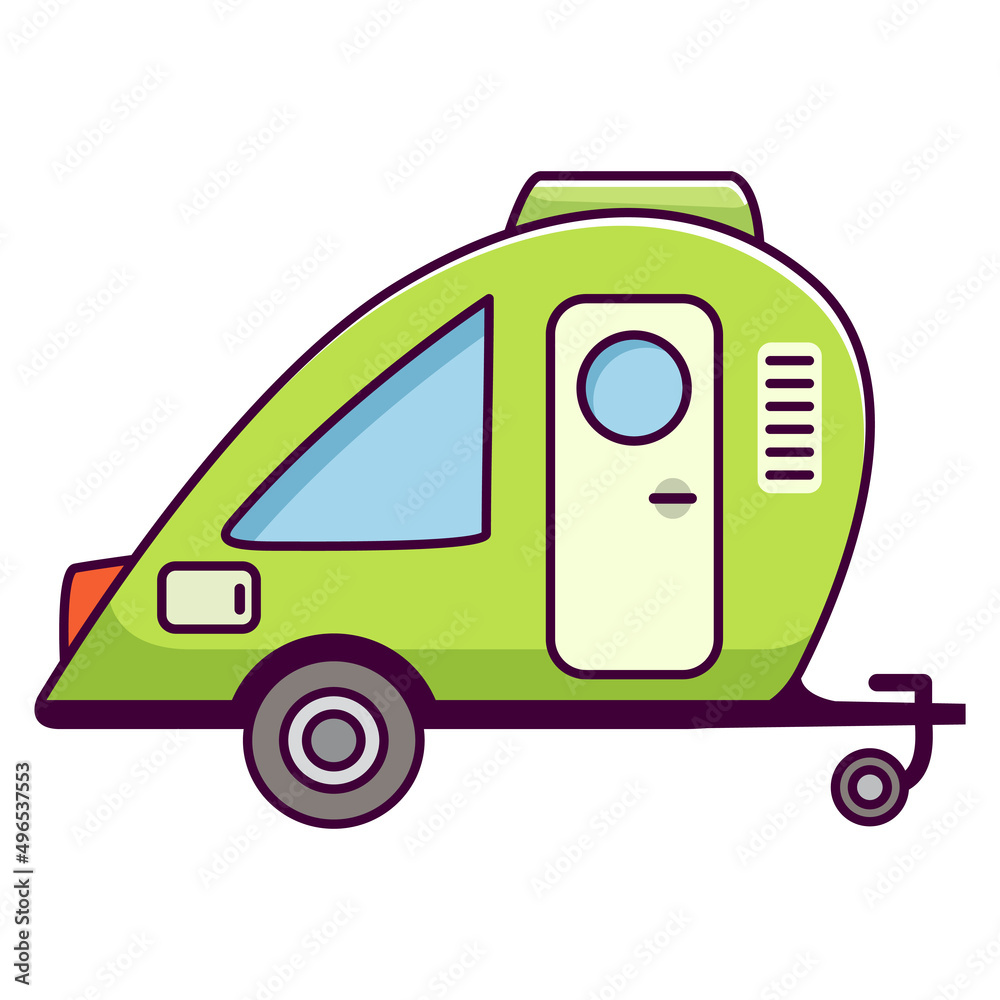 Rv camper trailer.Truck Campe.Travel trailers.Motorhome caravan car ...