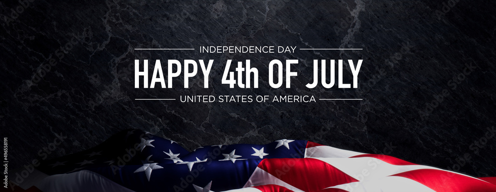 Independence Day Banner. Stock Illustration | Adobe Stock