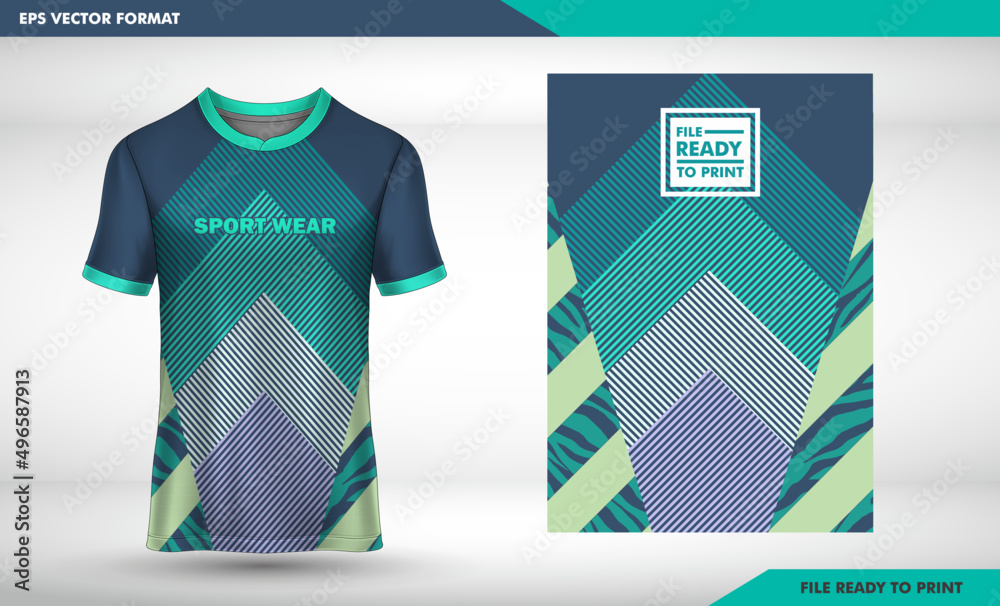 line texture t-shirt sport design template, Soccer jersey mockup ...