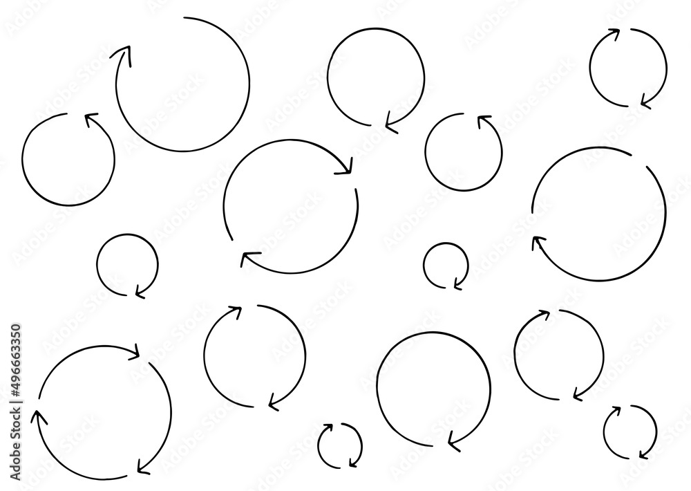 Rotating_arrow_2 Stock Vector | Adobe Stock