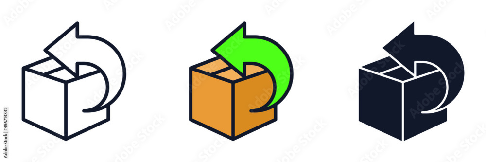 return icon symbol template for graphic and web design collection logo ...