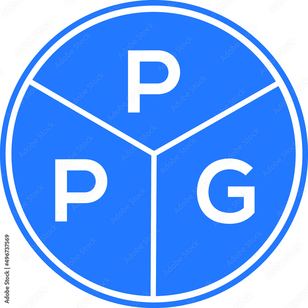 PPG letter logo design on white background. PPG creative circle letter ... PPG letter logo design on white background. PPG creative circle letter ...