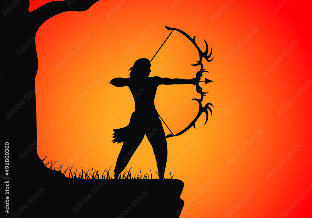 Lord Rama with his bow and arrow. Hindu god, Rama icon. Happy ram ...