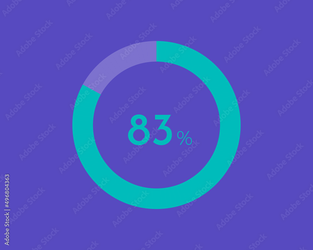 83 Percentage diagrams on blue color background HD, pie chart for Your ...
