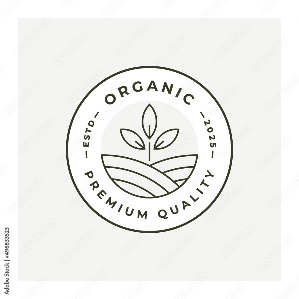 Organic Symbol Black